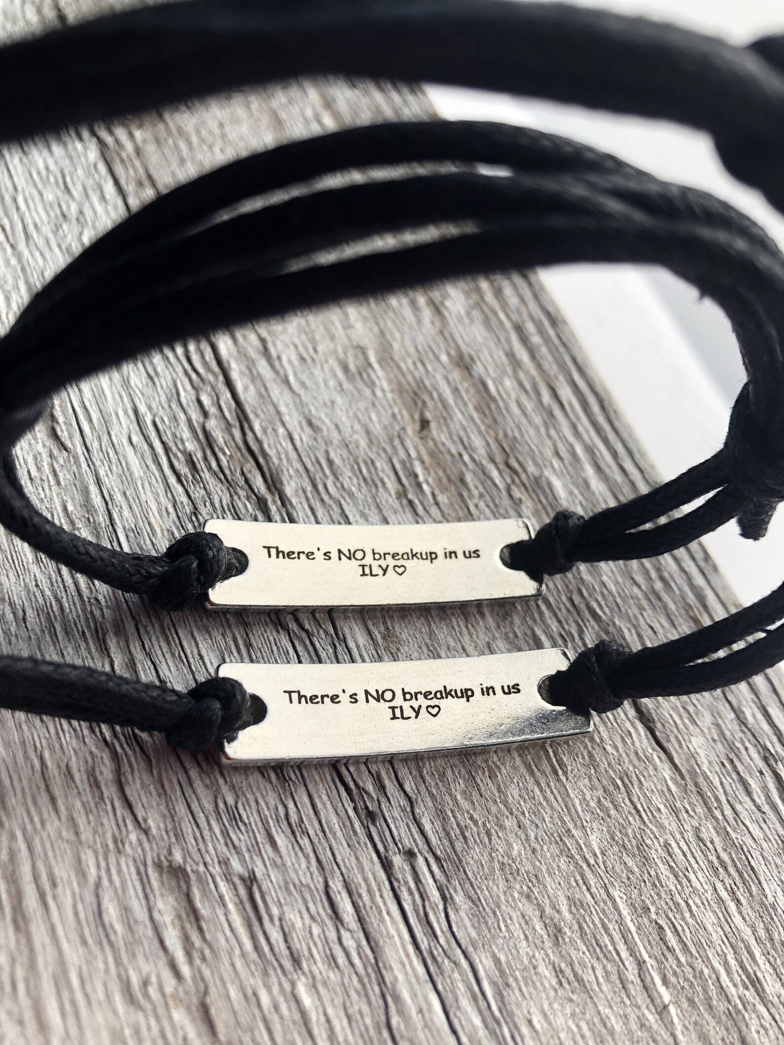 Couples Inside Message Bracelet Anniversary Bracelets - Etsy