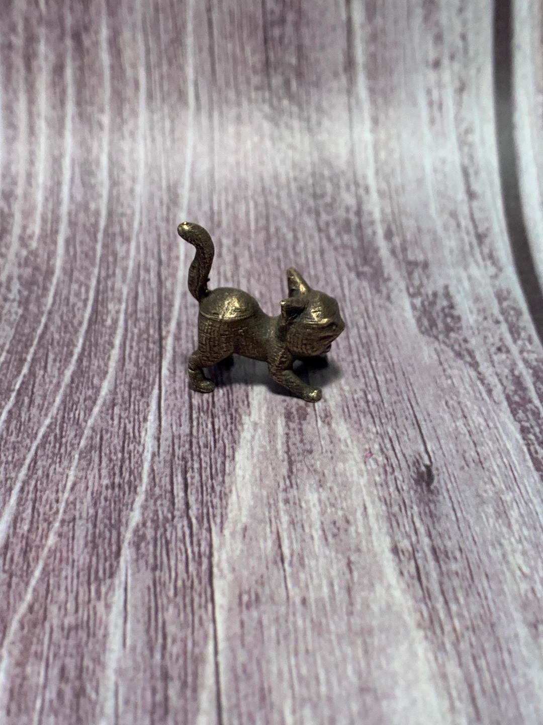 Metal Angry Cat Game Token, Customizable Bronze or Copper Player Piece ...
