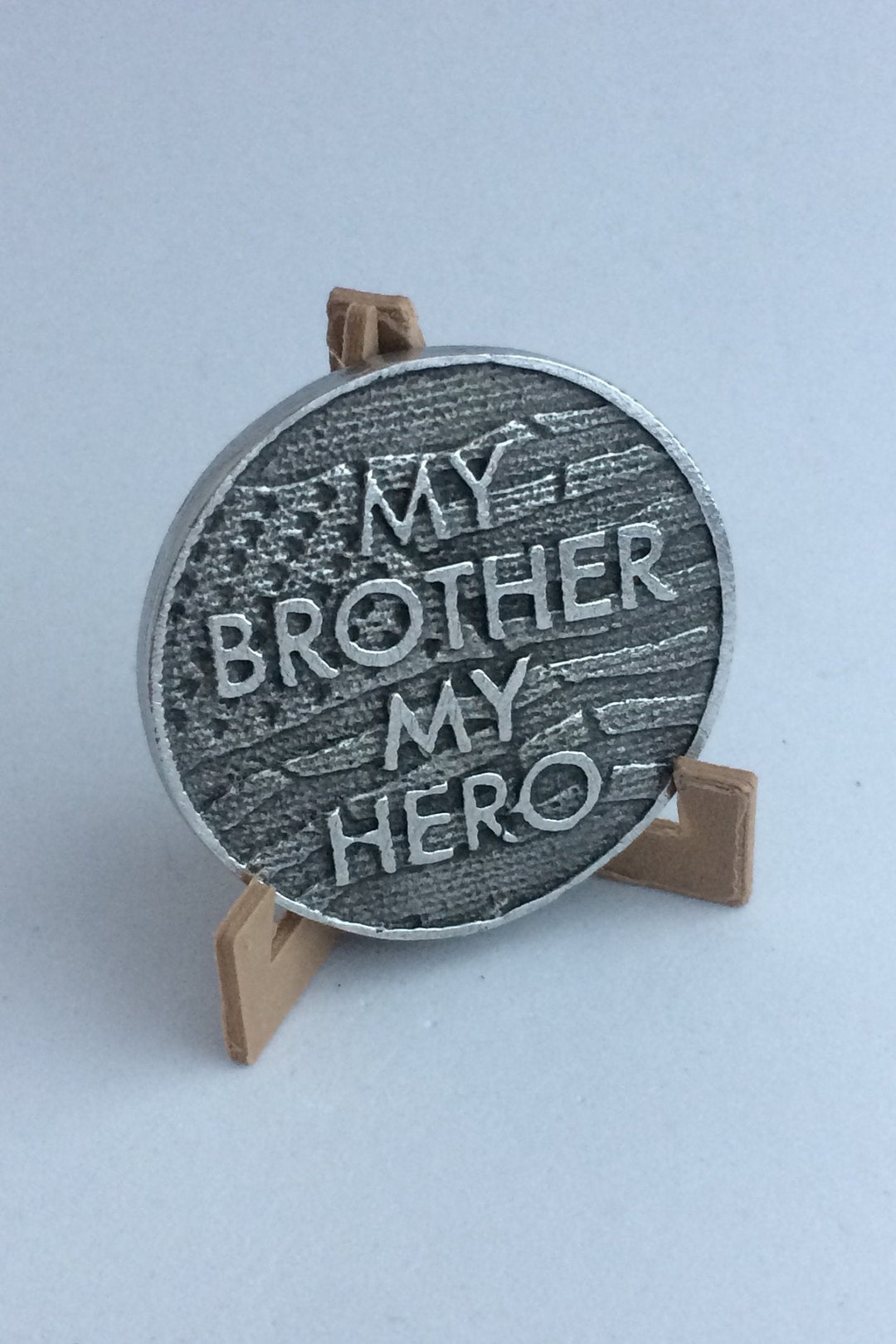 CUSTOM Rustic Industrial Style Challenge Coins Hand Cast From Pewter - Etsy