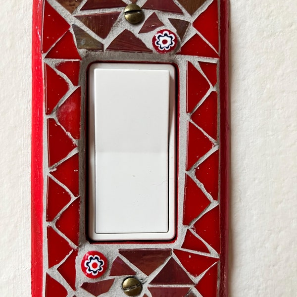 Mosaic Switch Plate - Etsy