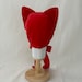 Cat Bonnet (red Velvet) - Etsy