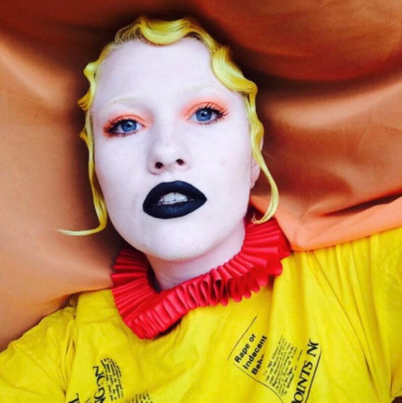 Simple Elizabethan Ruff / Choker ANY COLOUR - Etsy UK