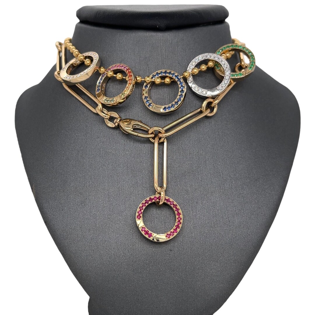 14K Solid Gold Round Push in Connector, Yellow Gold, White Gold ...