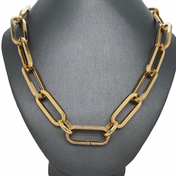 Jumbo link necklace store