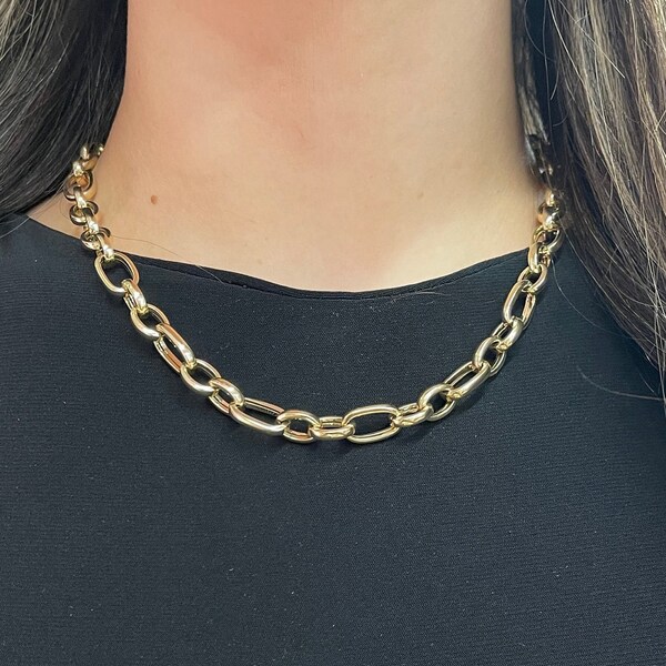Oval Link Chain - Etsy