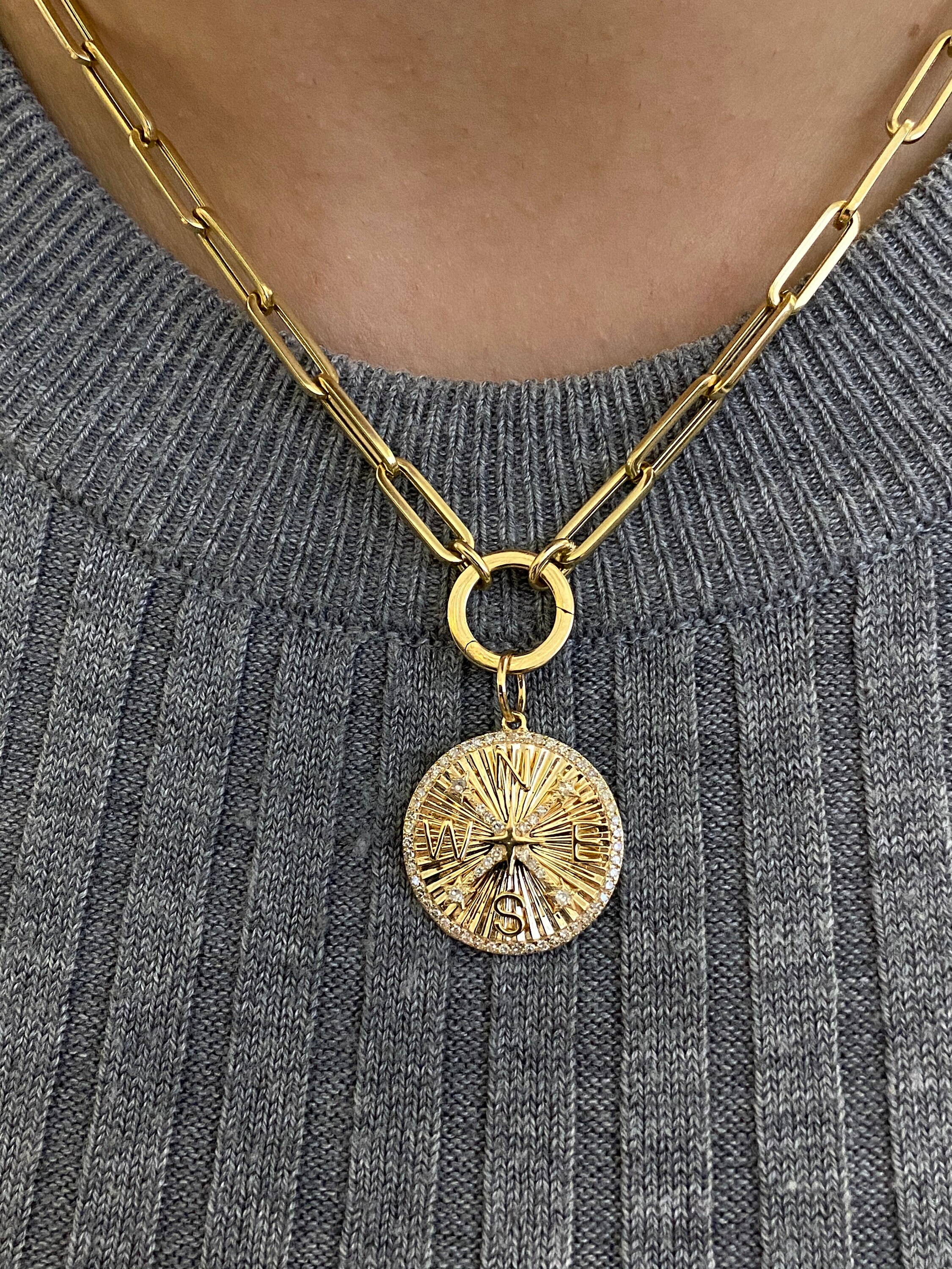 14K Solid Gold Textured Gold Design Diamond Rim Pave - Etsy