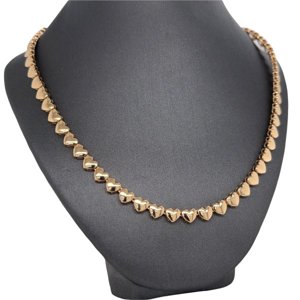 Heart Link Chain - Etsy