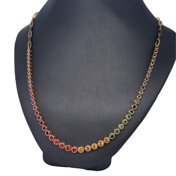 Bezel Set Ruby - Etsy