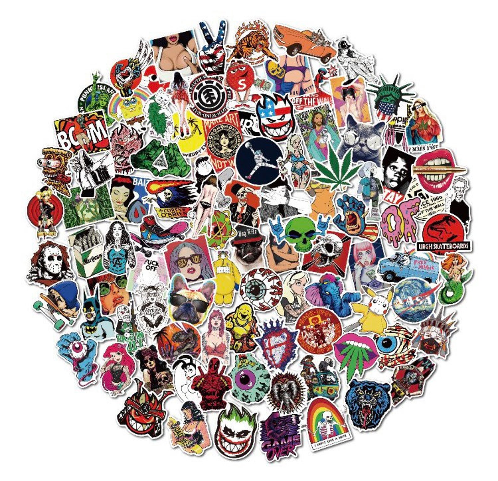 Sticker bomb pack sticker Bomb stickers sticker bombing | Etsy