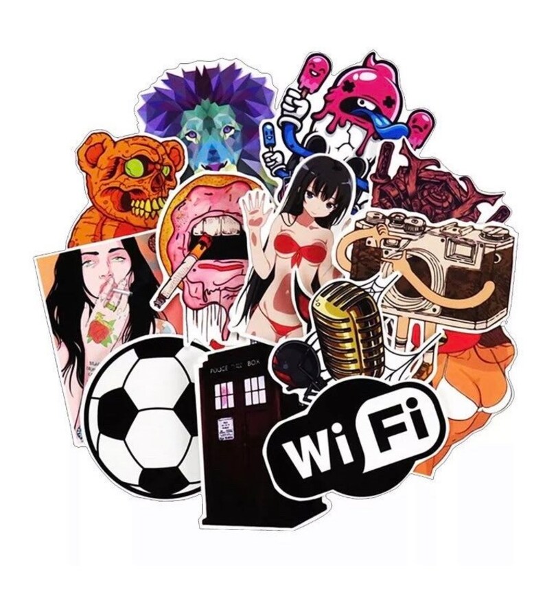 Sticker bomb pack sticker Bomb stickers sticker bombing | Etsy