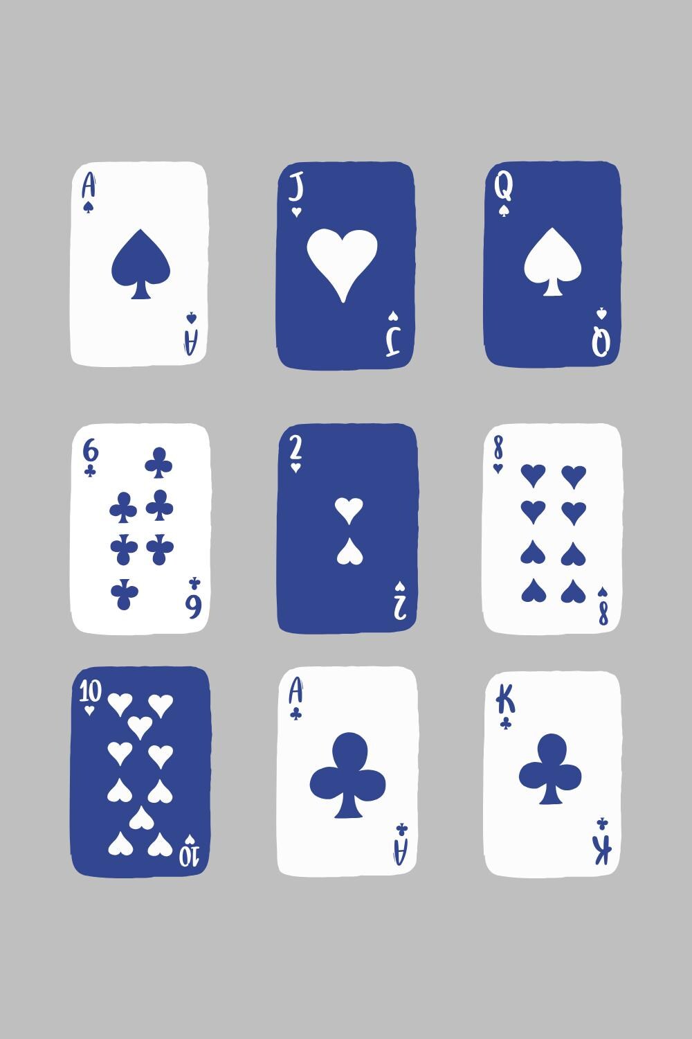 Stylish Playing Card Design - Etsy