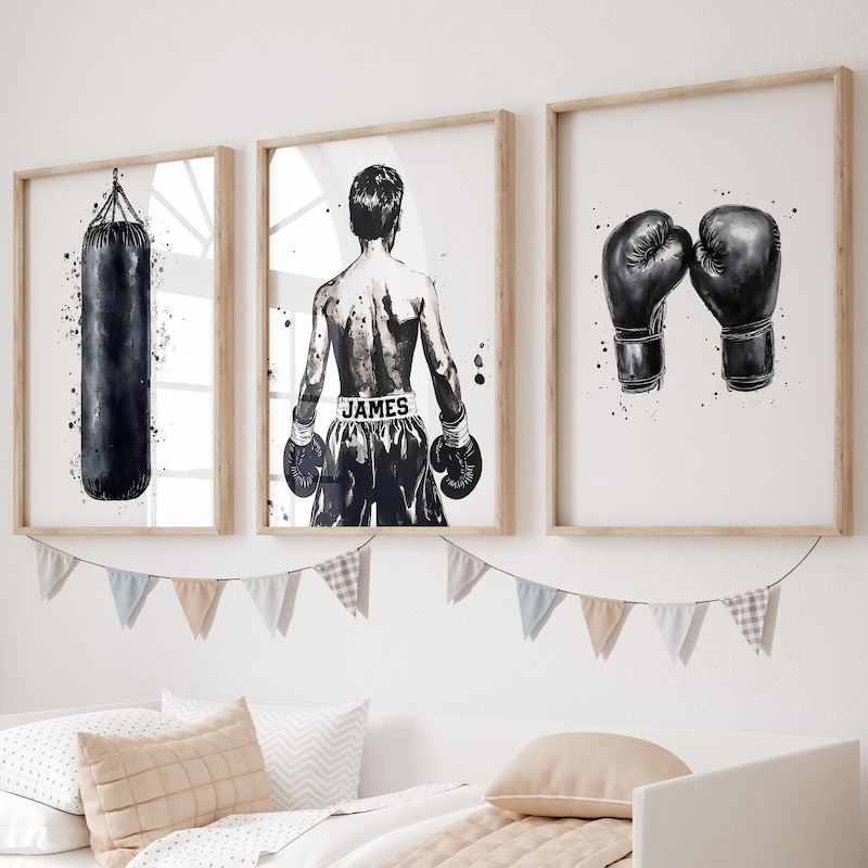 Kids Boxing Pictures - Etsy