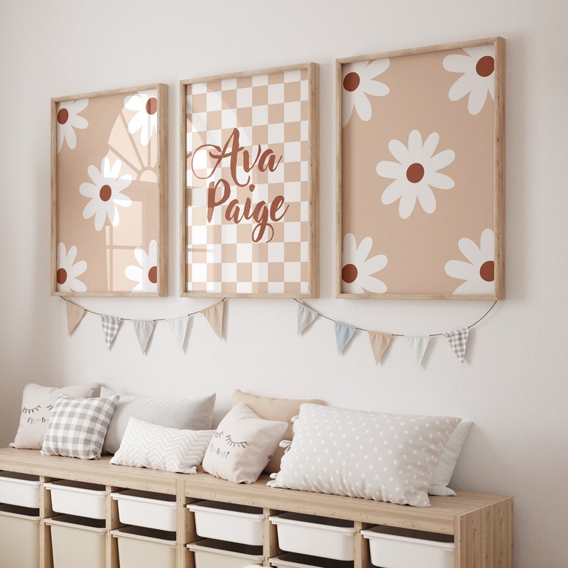 Baby Girl Room Art - Etsy