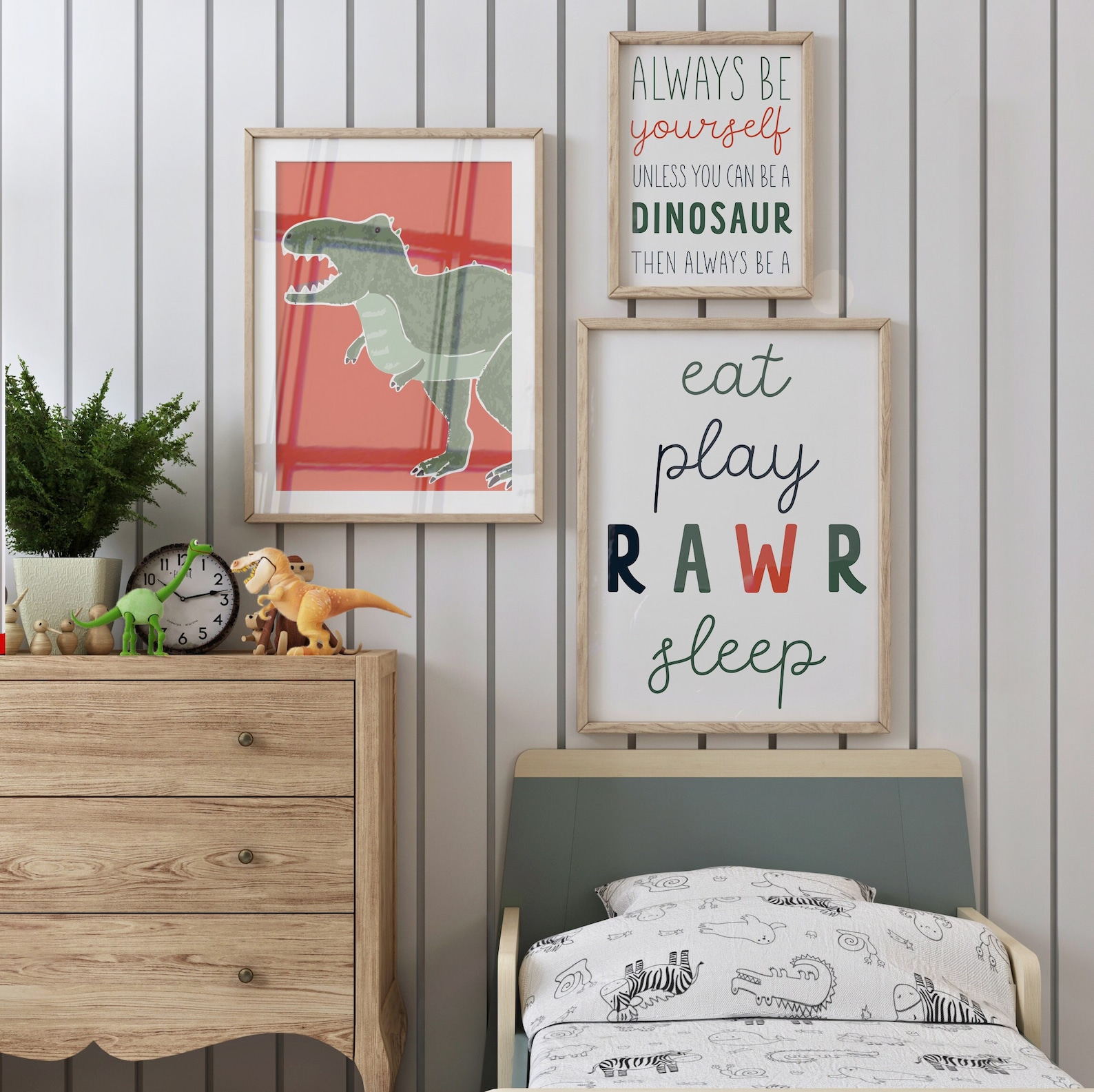 Dino Poster Dinosaur Print Dinosaur Wall Art Nursery - Etsy