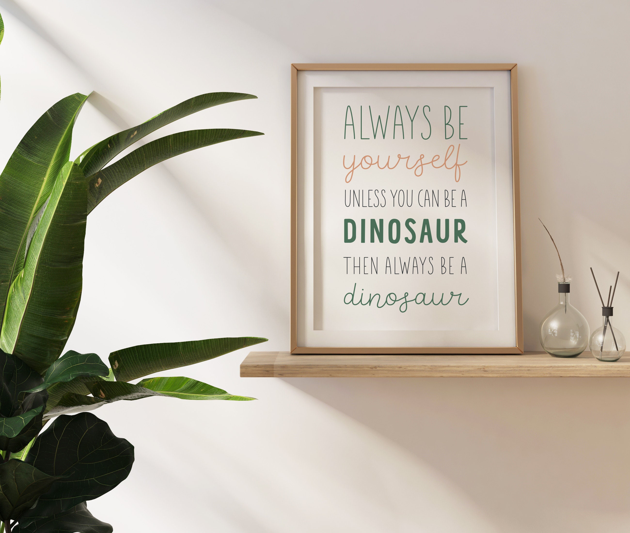 Dino poster Dinosaur print Dinosaur wall art Nursery | Etsy