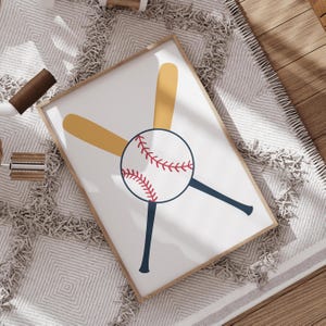 Custom Baseball Name & Number Prints: Set of 3 (digital Download) - Etsy