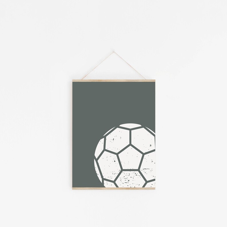 Sports Balls Prints: Minimalist Boys Room Decor (digital Download) - Etsy