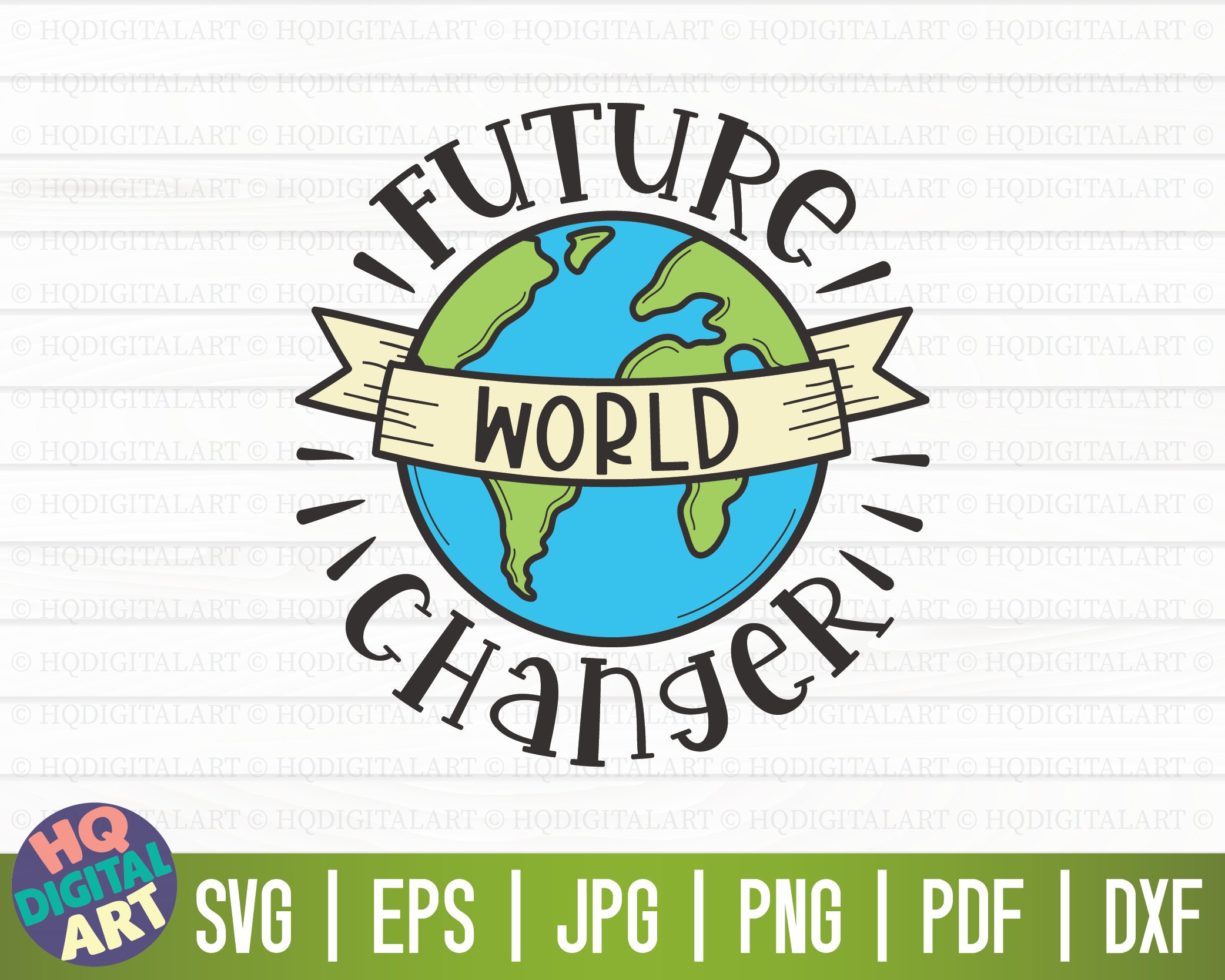 Future World Changer SVG / Earth Day SVG / Free Commercial Use - Etsy