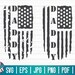 Daddy Distressed Flag SVG, Daddy American Flag SVG, American Flag Cut ...