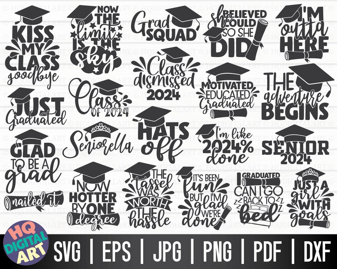 Graduation Quotes SVG Bundle / Graduation SVG / Free Commercial Use ...