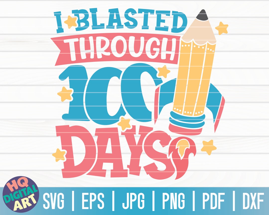 Ich habe 100 Tage SVG / 100 Tage Schule SVG / 100 Tage SVG / Cut File ...