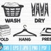 Laundry Signs SVG / Laundry Room SVG / Bathroom SVG / Cut Files for ...