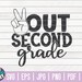 Peace Out Second Grade SVG / Last Day of School Quote / Cut File ...