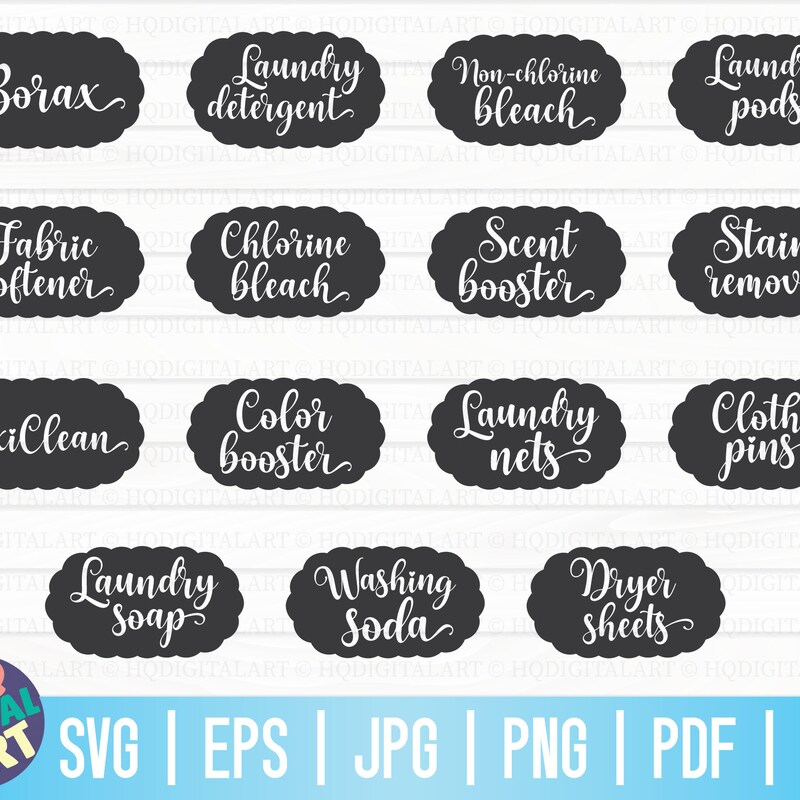 Laundry Labels - Etsy