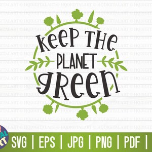 Earth Day SVG Bundle ONE / Free Commercial Use / Cut Files for Cricut ...