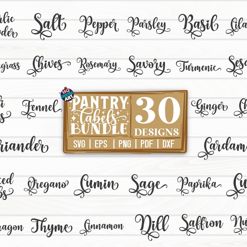 Pantry Svg - Etsy