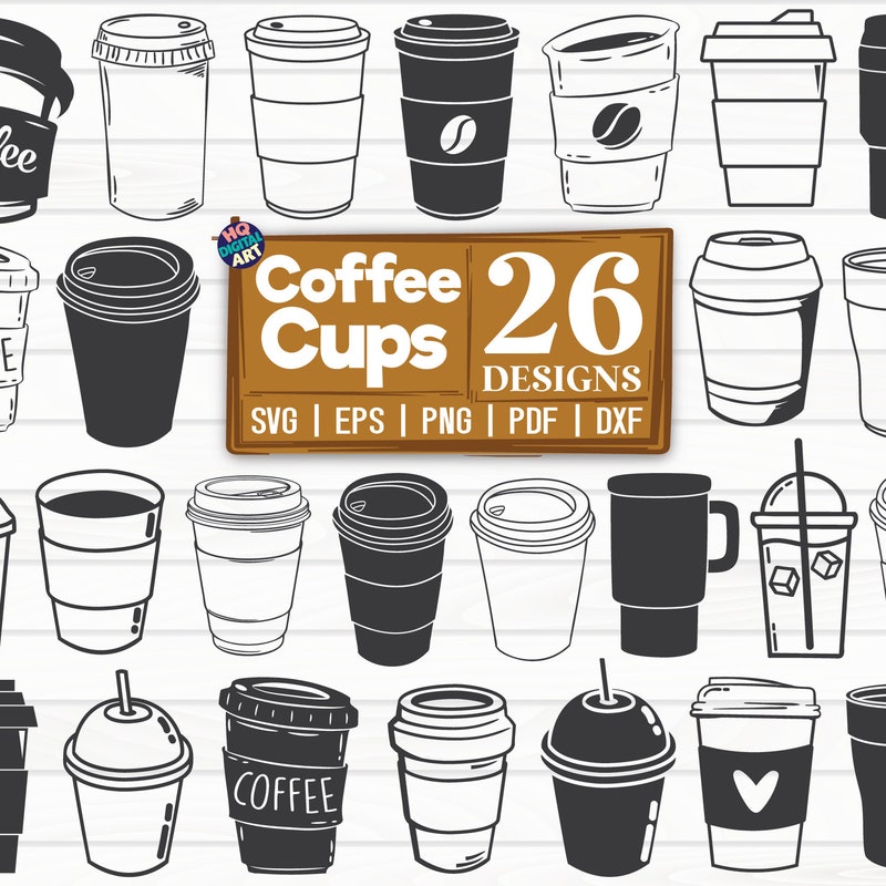 Coffee Cup Decal - Etsy