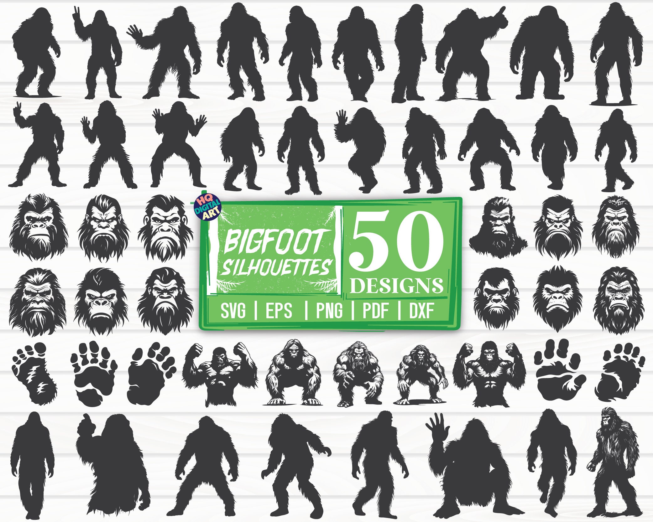 Bigfoot Outline