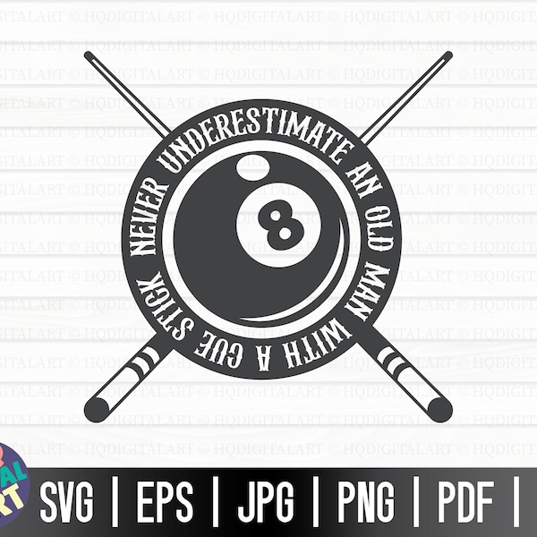 Billiards Svg - Etsy