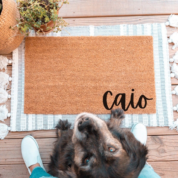 Ciao Doormat - Etsy