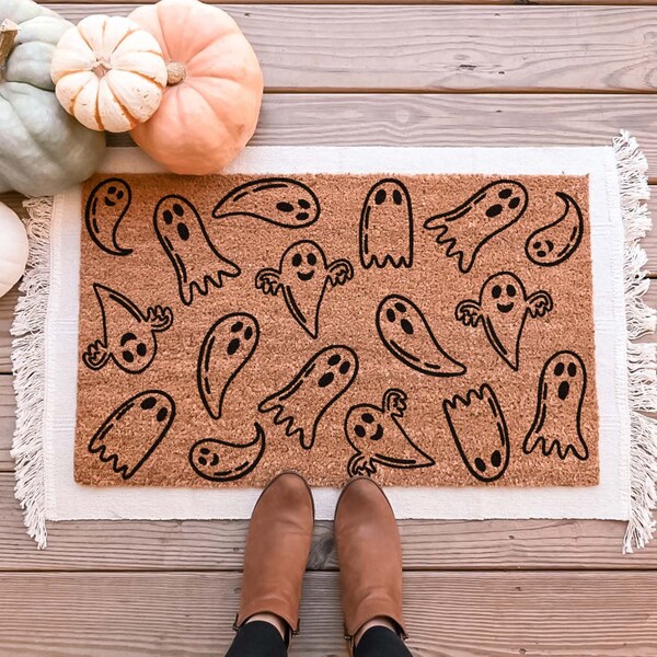 Halloween Door Mat - Etsy