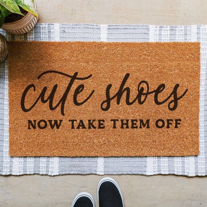 No Shoes Funny Sign - Etsy