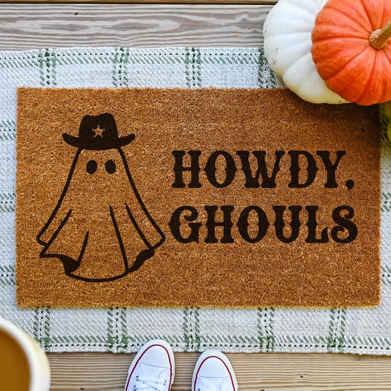Halloween Doormat - Etsy