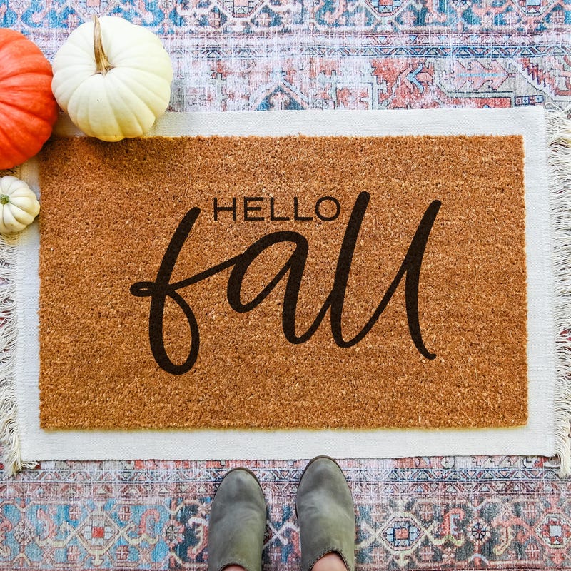 Fall Doormat - Etsy