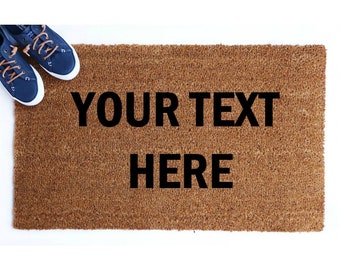 Custom doormat | Etsy