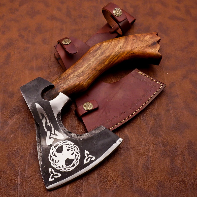 Hunting & Archery Custom Handmade Stainless Steel Viking Axe-Gorgeous ...