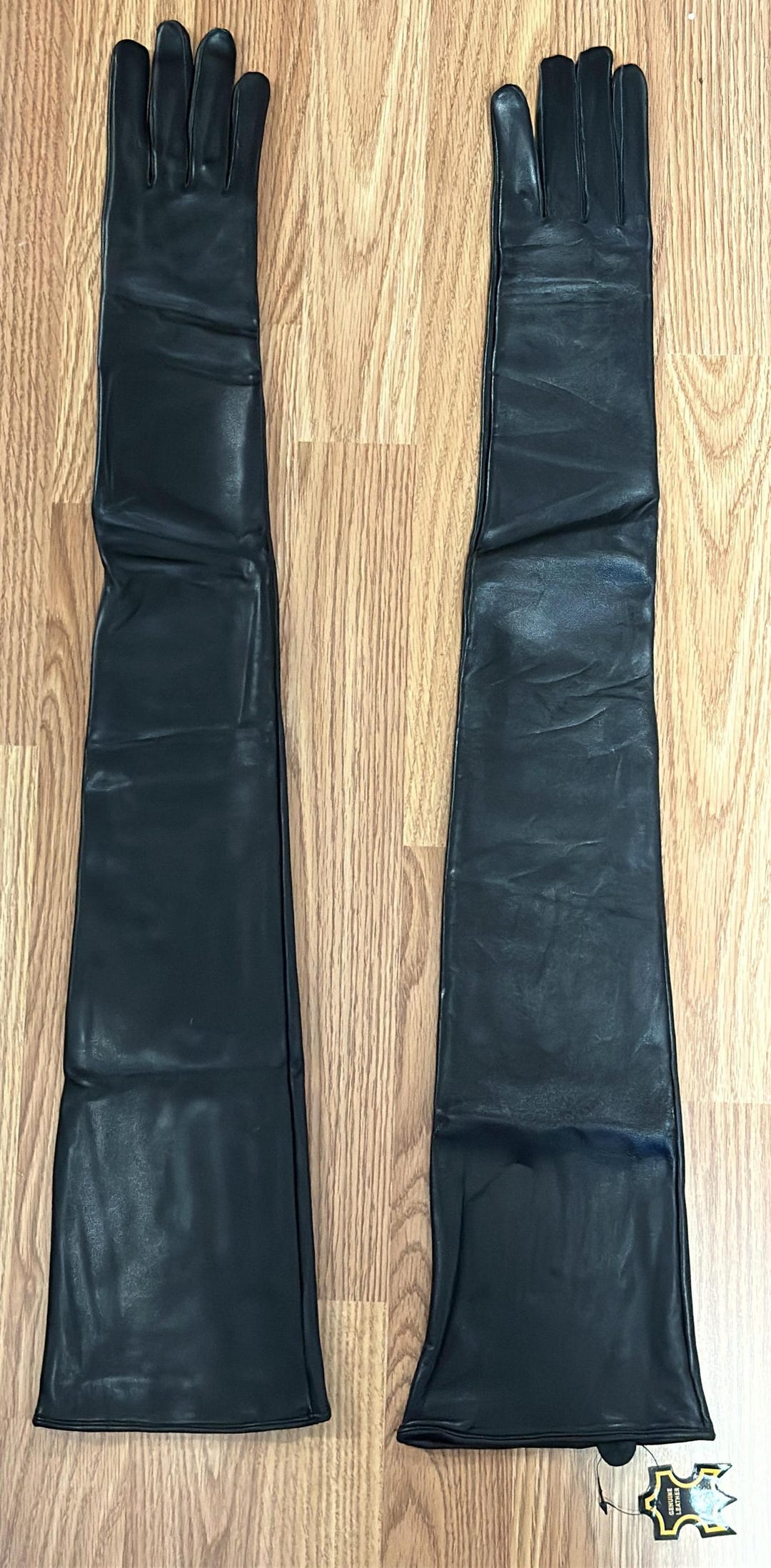 80cm Long Women's Long Opera Dress Gloves Unlined Genuine Leather - Etsy