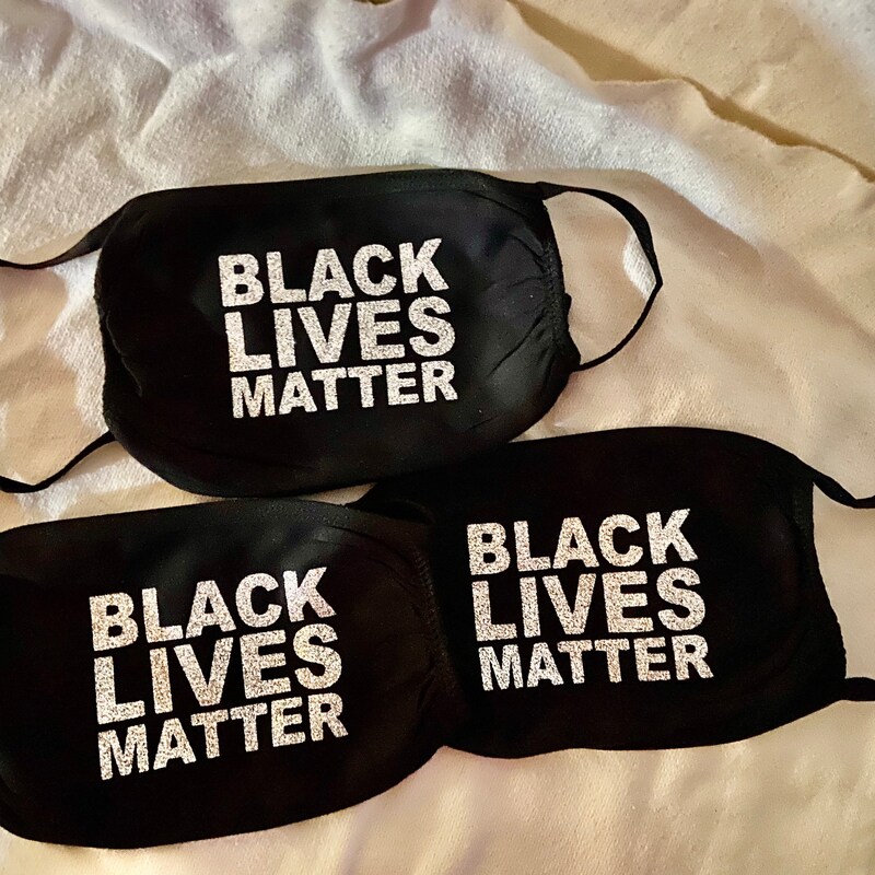 Black Lives Matter Mask - Etsy