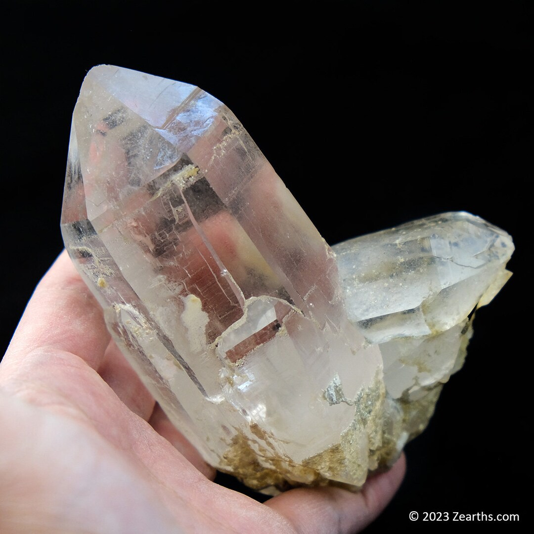 Large Clear Himalayan Quartz Crystal From Hashupi Mine, Skardu ...