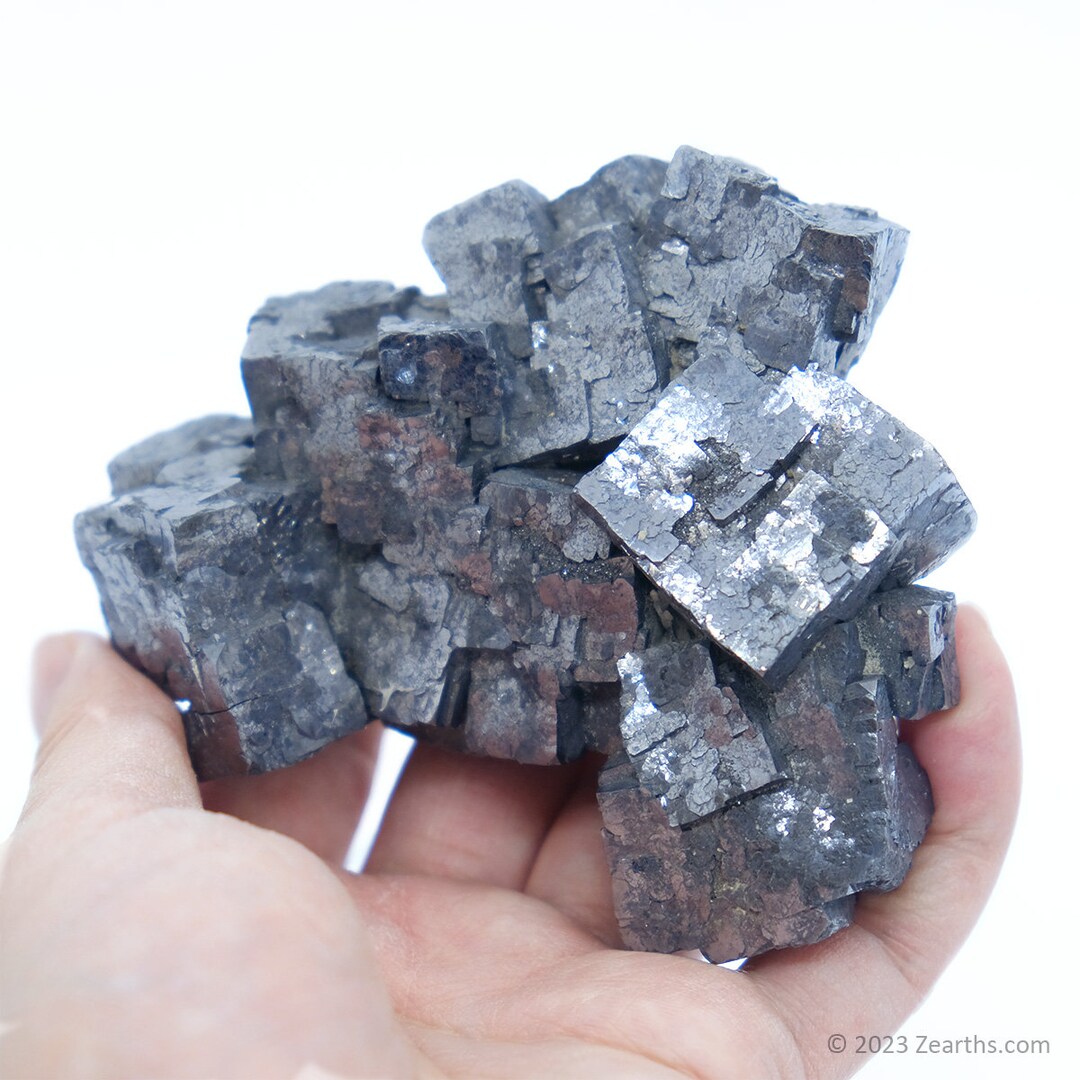 Sculptural Cluster of Galena Crystals Cubes From Sweetwater - Etsy