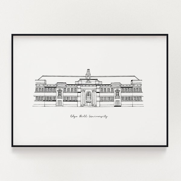 Edge Hill Print - Etsy