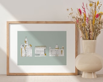 The Three Graces Print - Etsy UK