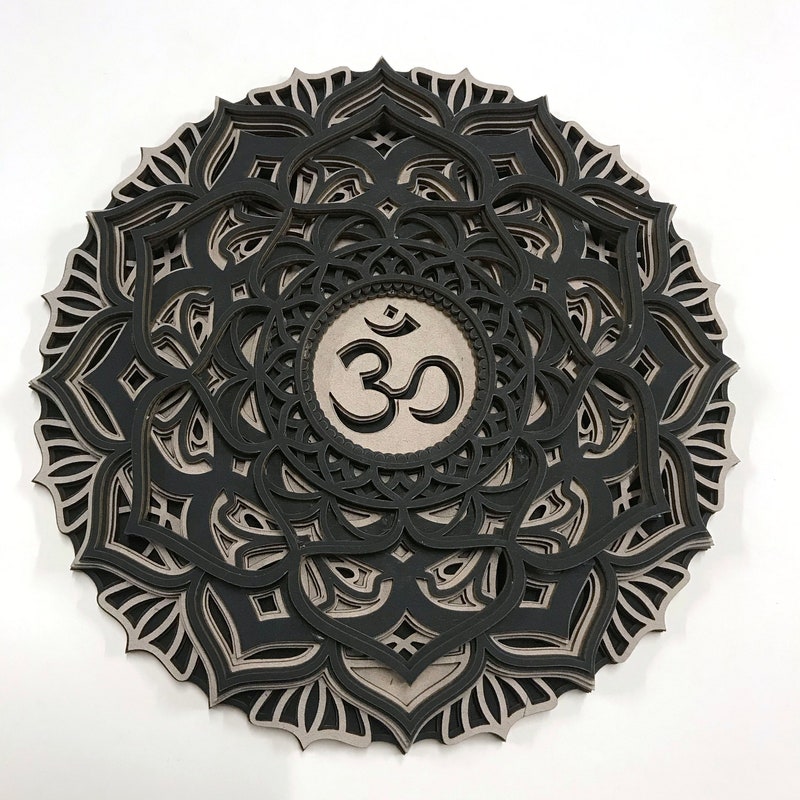 Om Mandala - Etsy