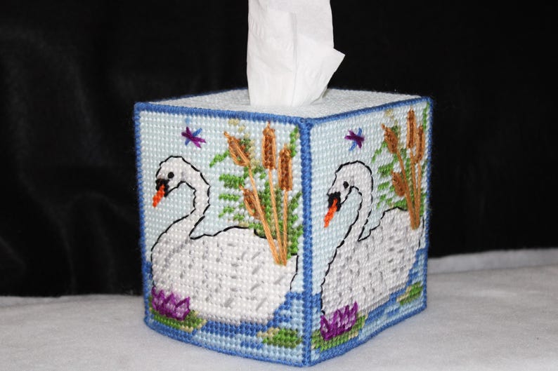 Swan Tissue Cover - Etsy