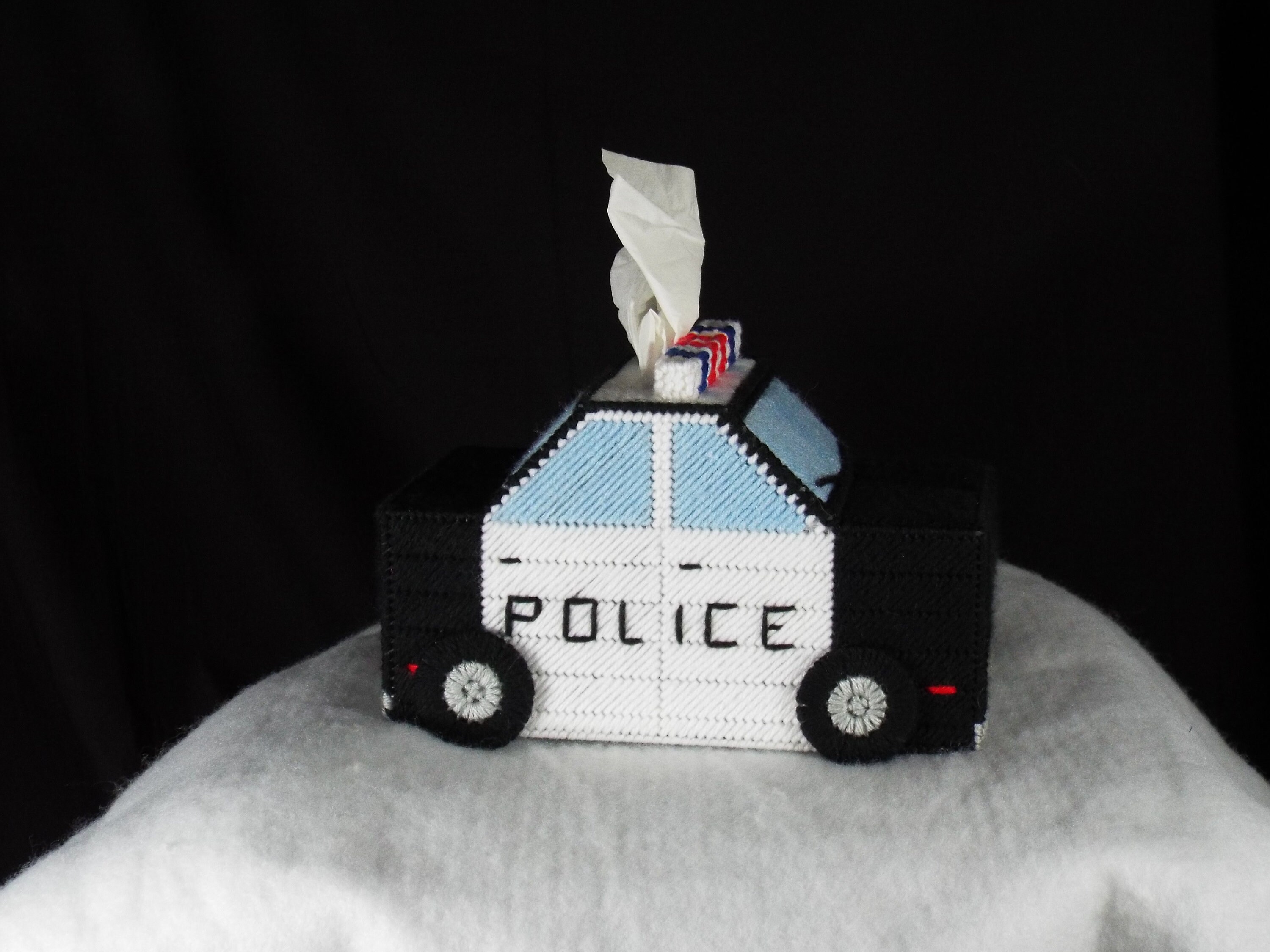 Police Car Tissue Cover - Etsy