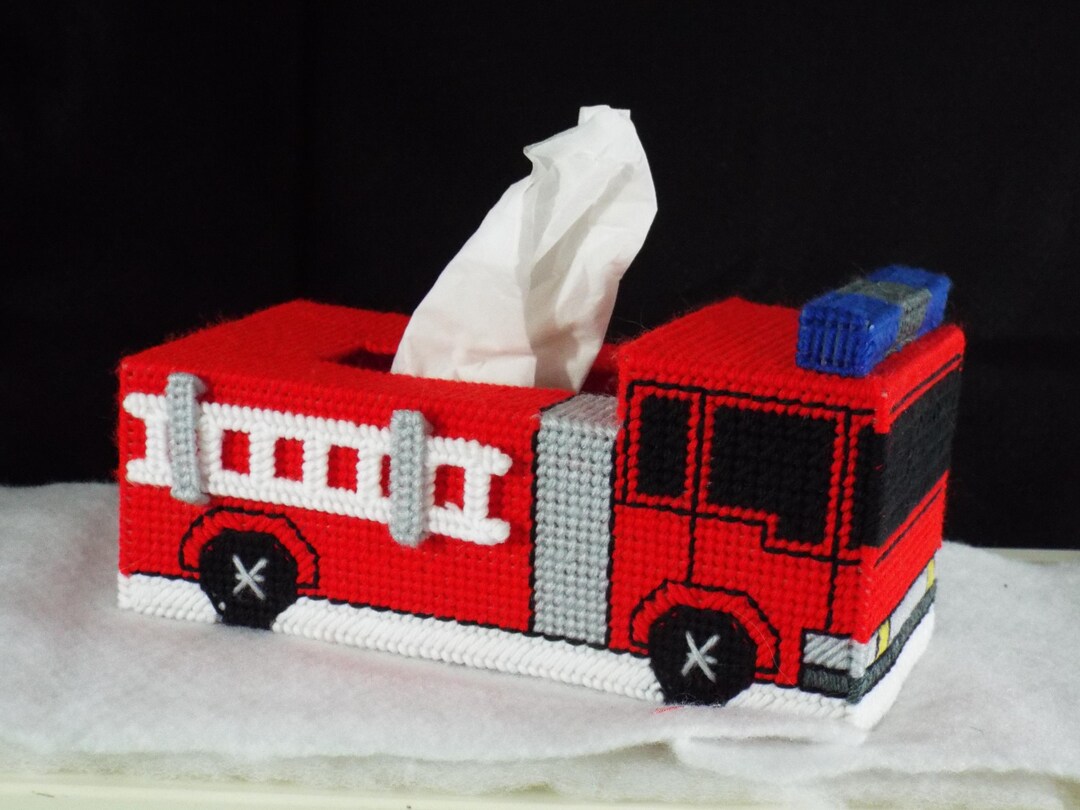 Fire Engine Tissue Cover - Etsy